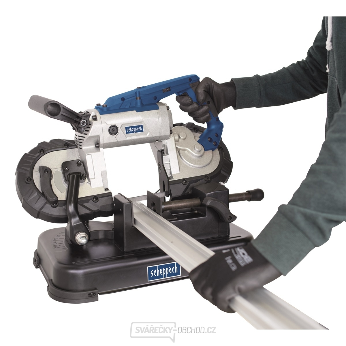Pásová pila na kov 2v1 Scheppach MBS 1100