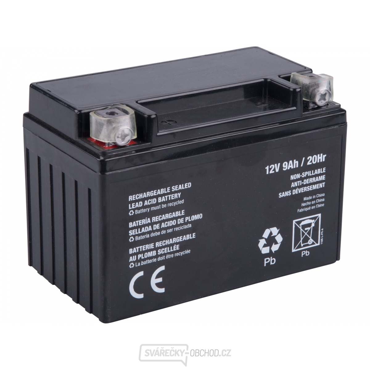 Akumulátor pro elektrický start, 12V, 9Ah