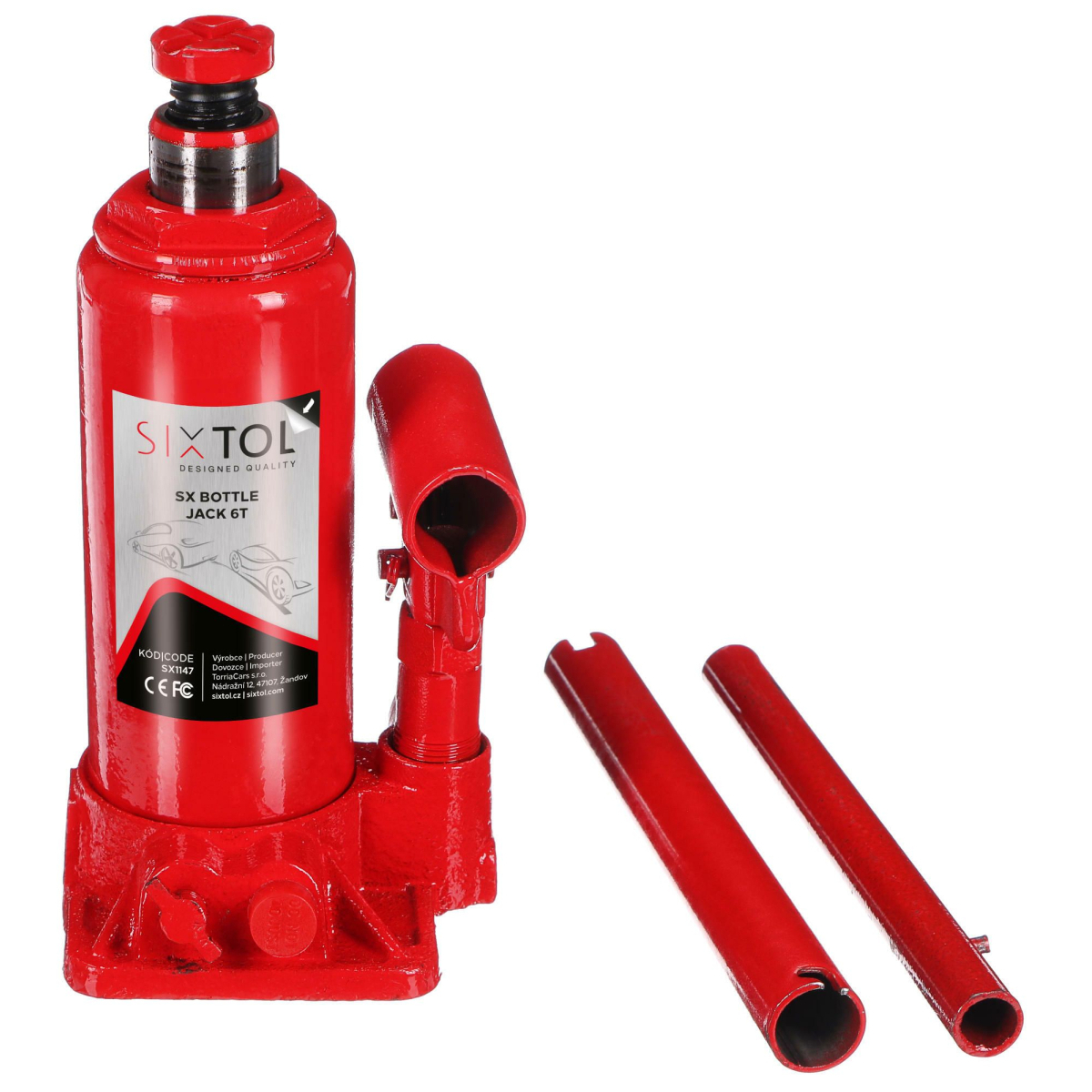 Videa hydraulický zvedák panenka SX BOTTLE JACK 6T SIXTOL